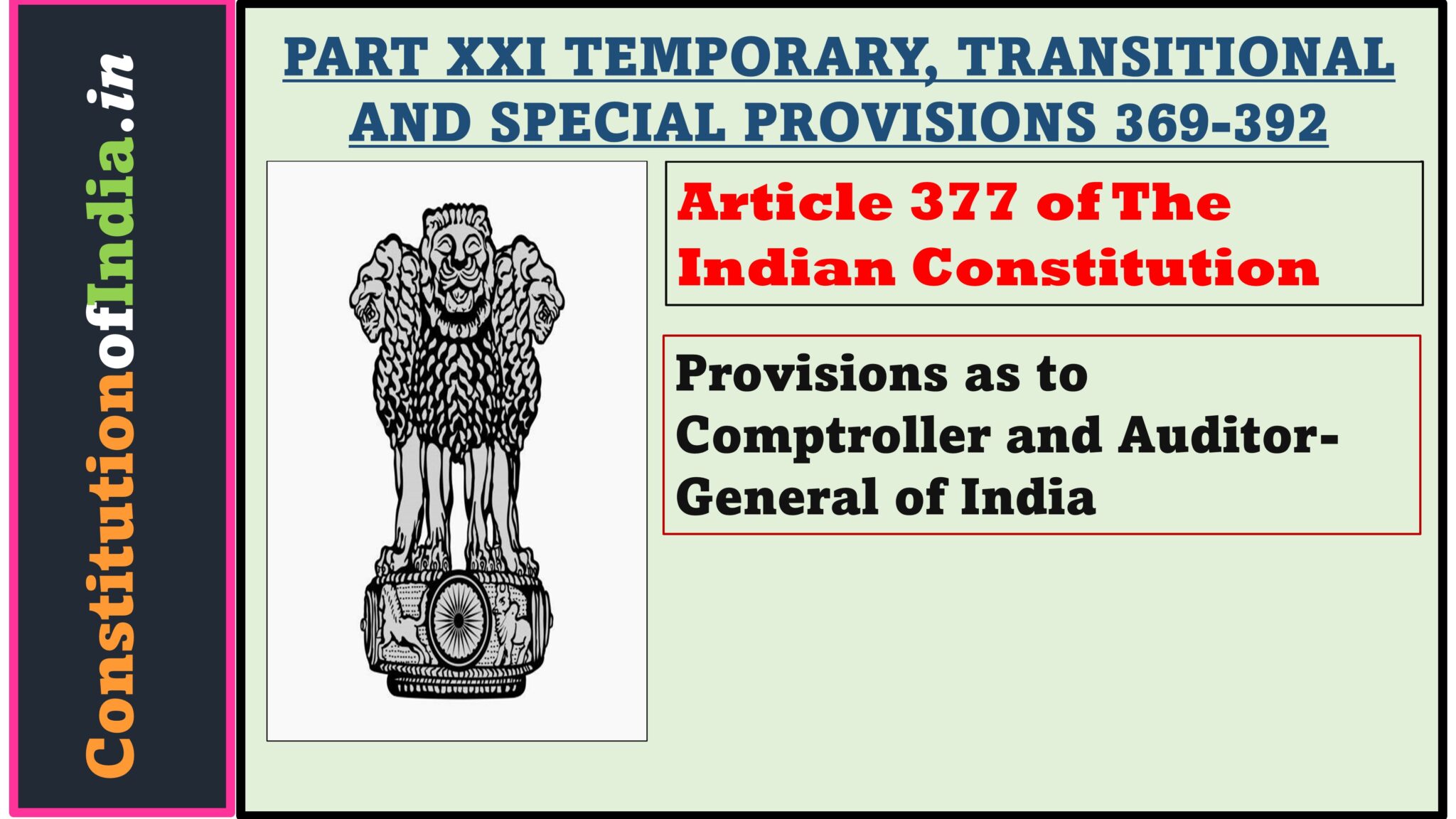 Article 377 of Indian Constitution - ConstitutionofIndia.in