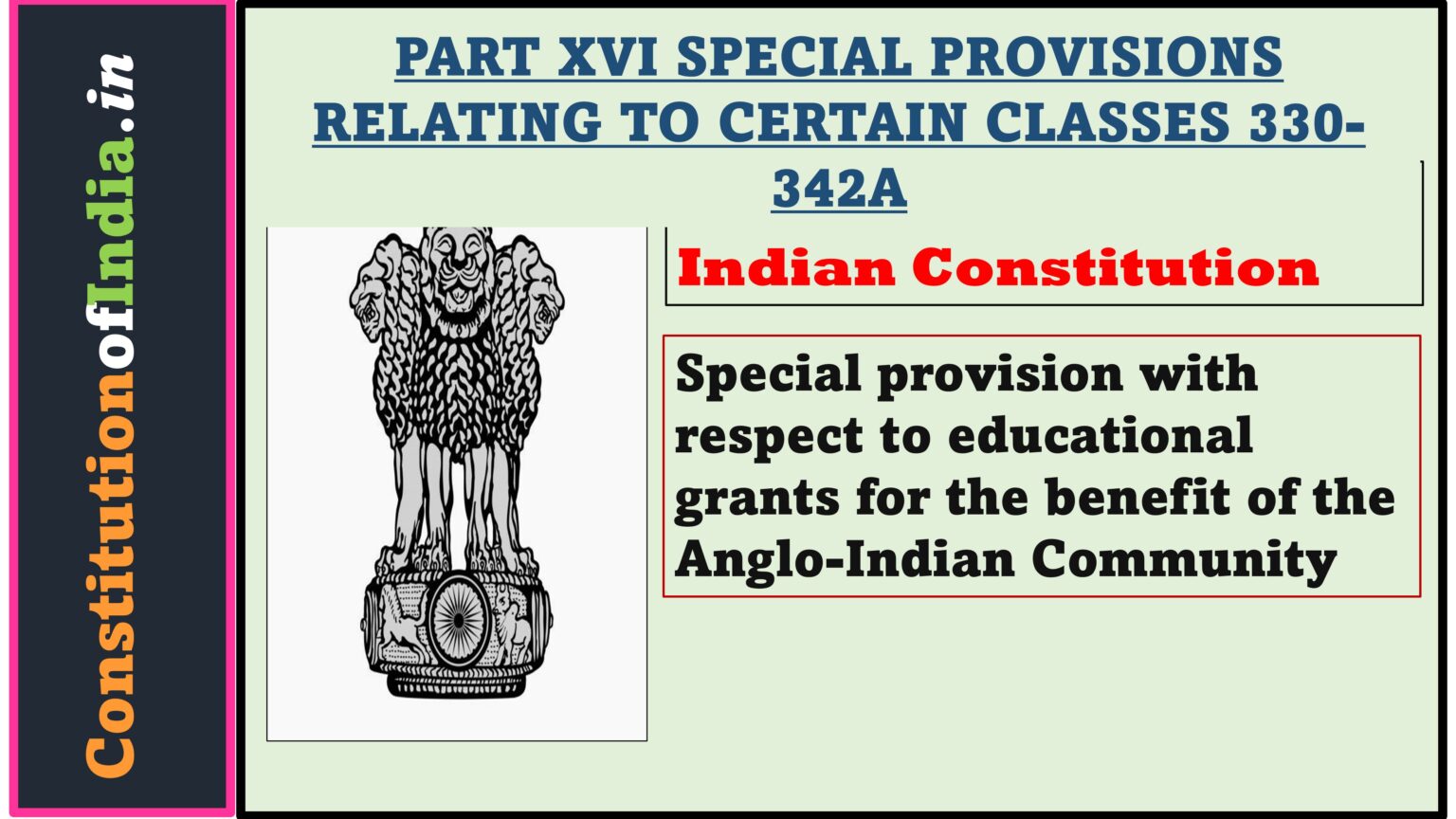 Article 337 of Indian Constitution - ConstitutionofIndia.in