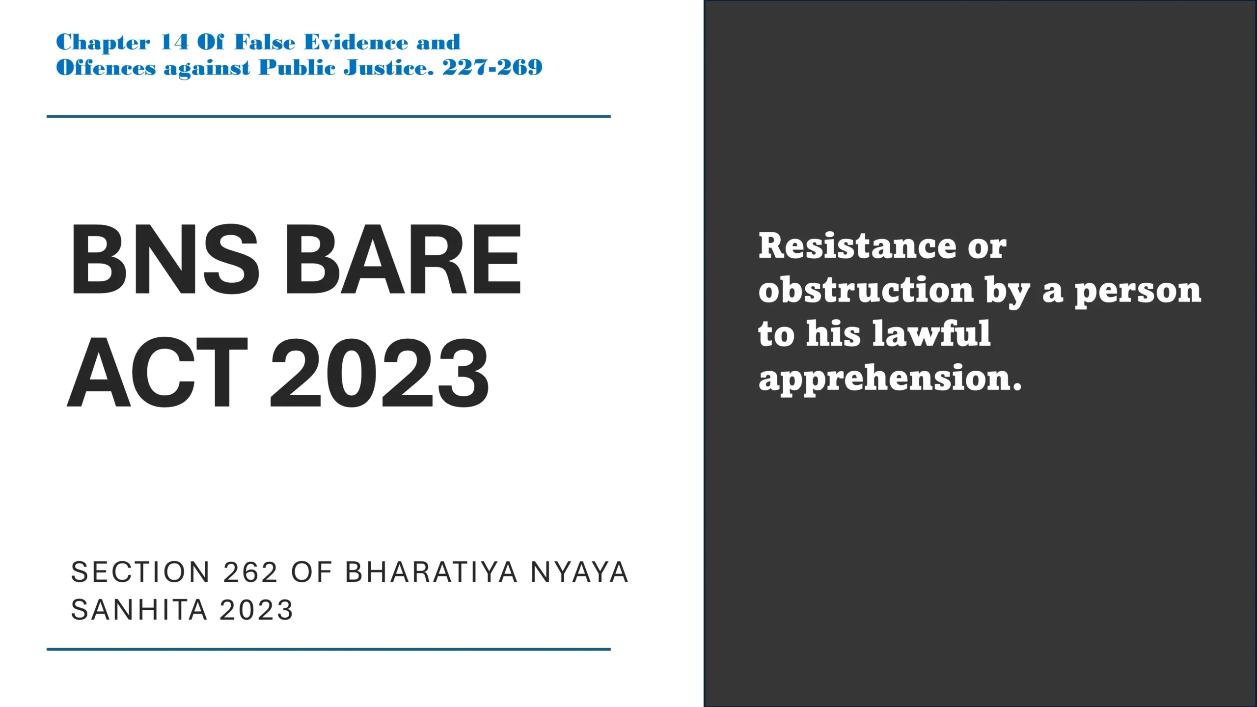 Section 261 of Bharatiya Nyaya Sanhita (BNS) 2023 - ConstitutionofIndia.in